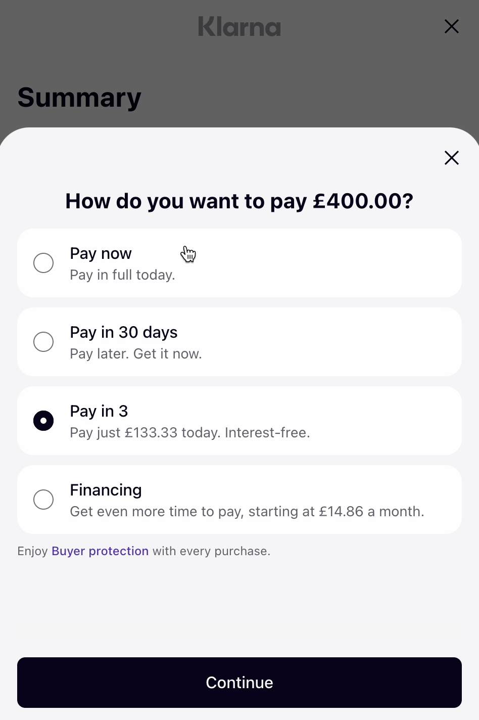 Klarna Migration – Mollie Support